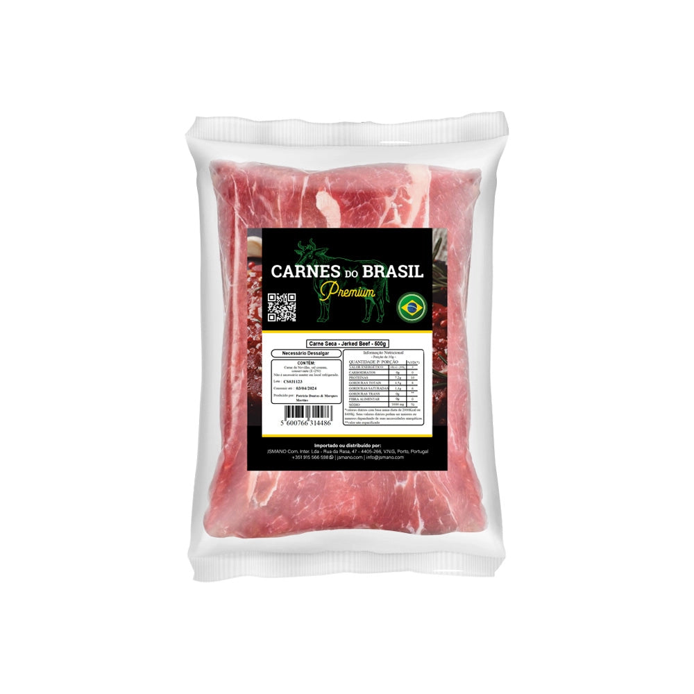 Meats from Brazil - Jerked Beef - 500g – Natubrazil