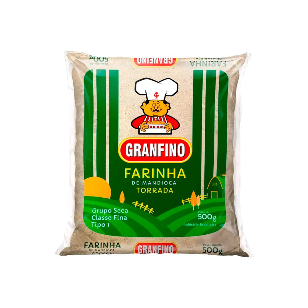 Roasted Cassava Flour - GRANFINO 500gr – Natubrazil